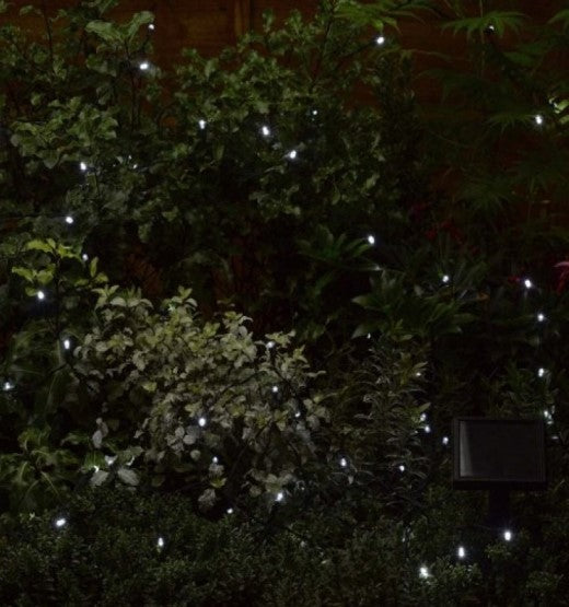 100 Bright White Solar Fairy Lights | OutdoorLights – The OutdoorLights ...