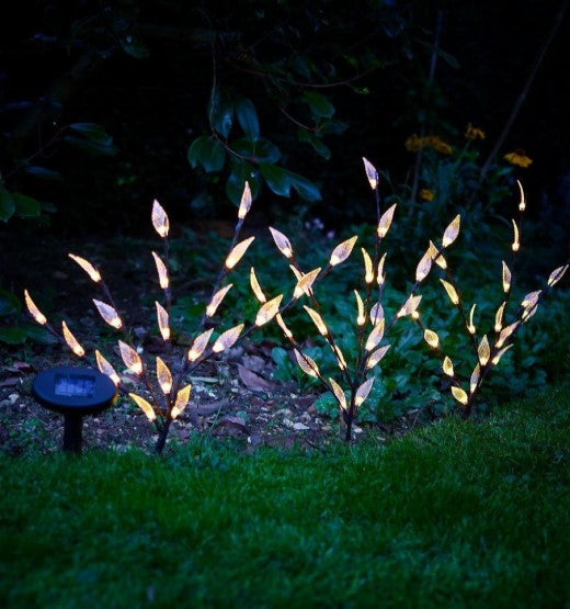 3 Solar Powered Christmas Tree Branches | OutdoorLights – The ...
